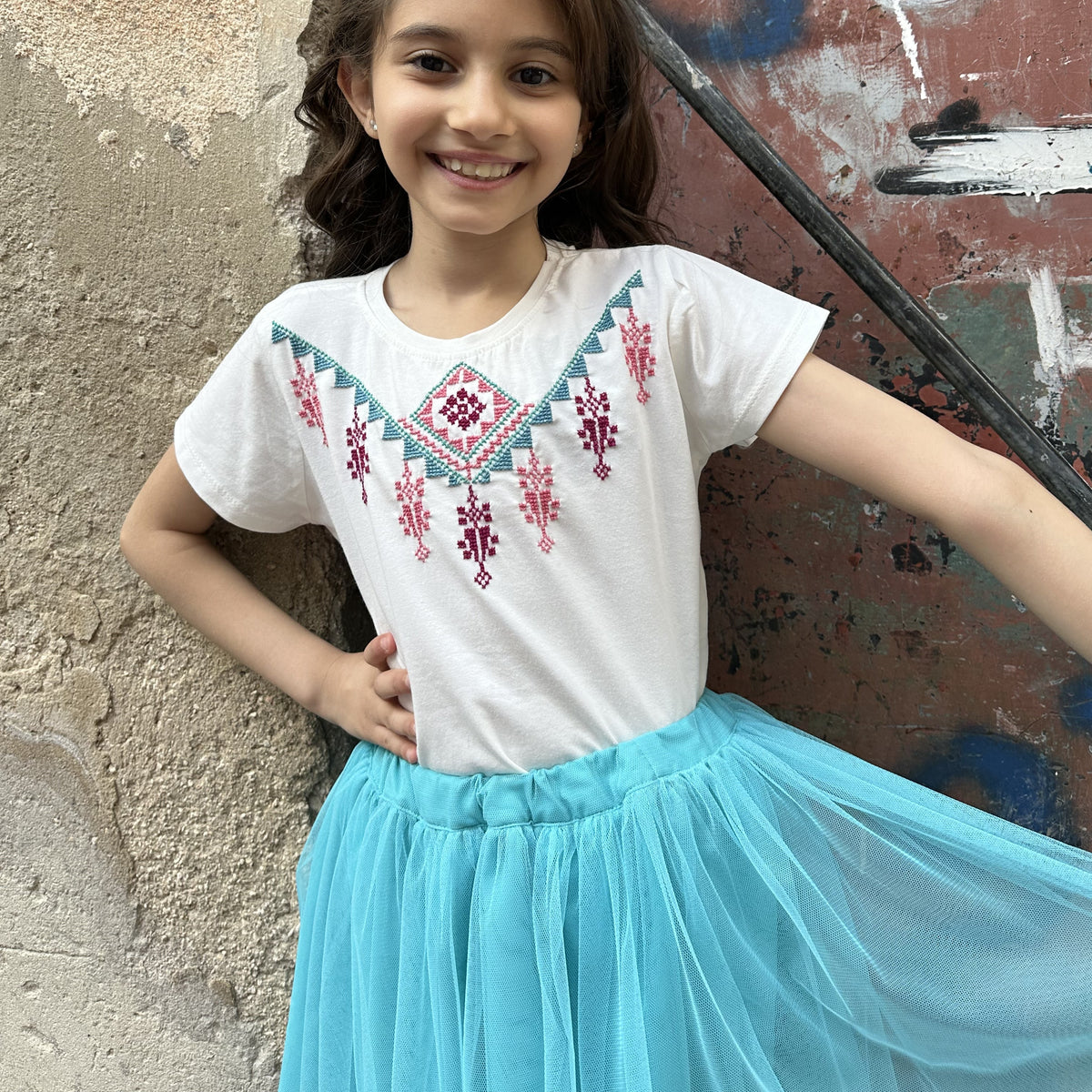 Turquoise Beersheba Set – Khoyoot Initiative